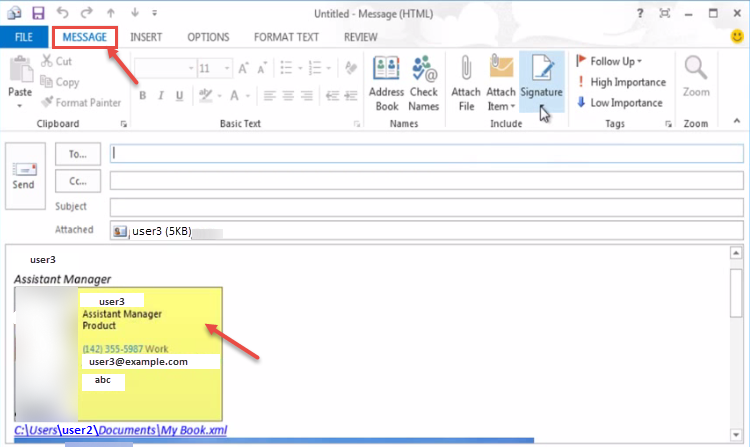 How To Add Signature In Outlook Web Loptwitter