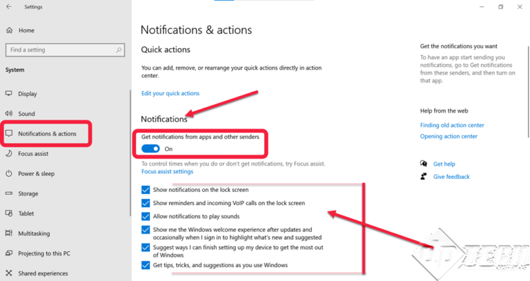 How to enable notifications in Microsoft Outlook 2019? - DP Tech Group