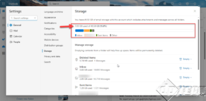 How to manage space in Microsoft's Outlook 365 - Business Solutions ...