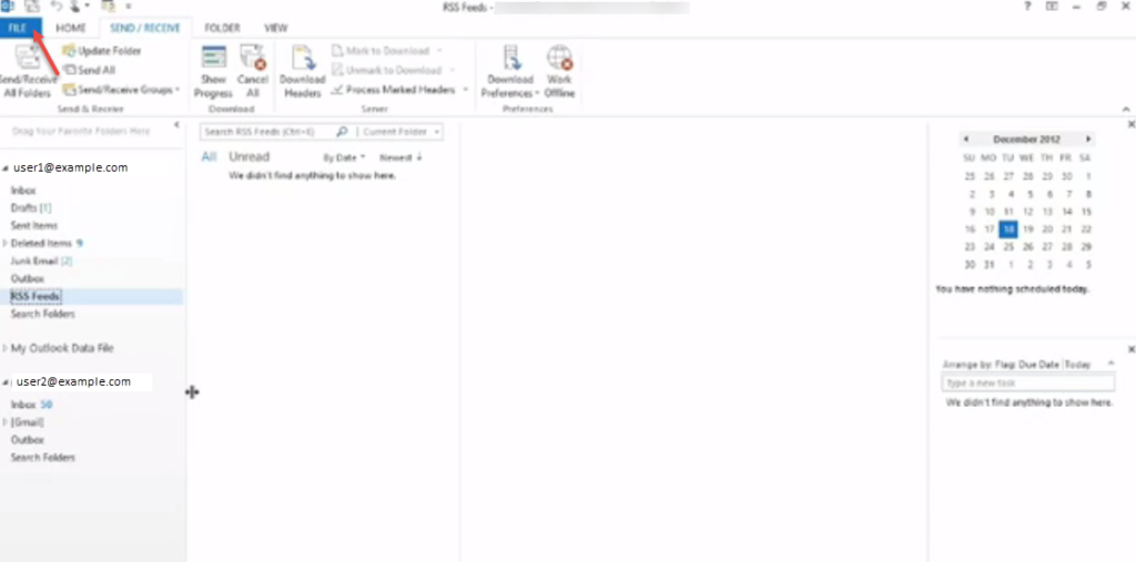 How to add RSS Feed in MS Outlook 2013 | Outlook Consulting