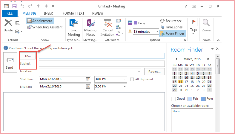 How to schedule a meeting in outlook 2013 | Outlook Consulting