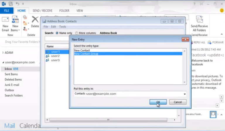 How to Create a Distribution List in Outlook 2013 | Supportin MS outlook