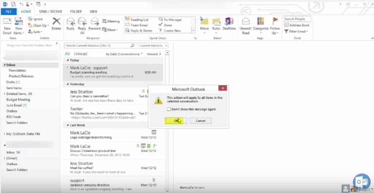 Help Cleaning up your Outlook Mailbox - MS Outlook Support & Help