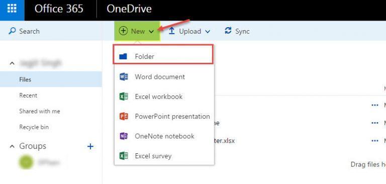 Upload file or folder to one drive in office 365 | Office 365 Support