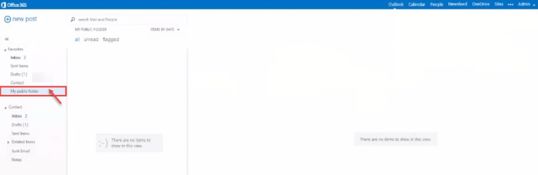 Creating public folder in Exchange Online, Office 365 | Office 365 Support