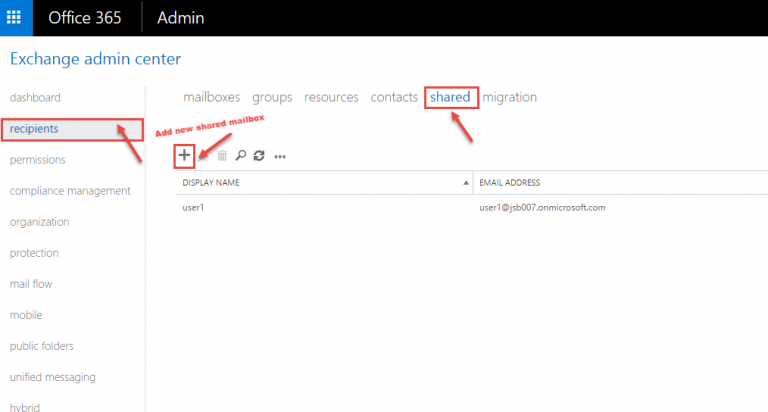How to create shared mailbox in Office 365 | Office 365 Support